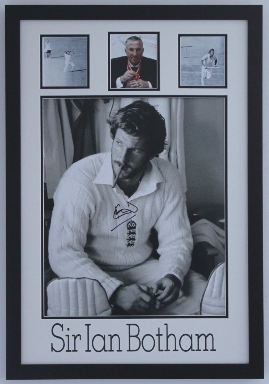 IAN BOTHAM - CIGAR AT HEADINGLEY - BESPOKE FRAME-V1